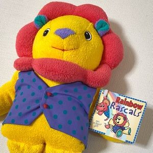Eden Toys | Toys | Vintage Eden Lion Rainbow Rascals Plush 253 Rare 12 ...
